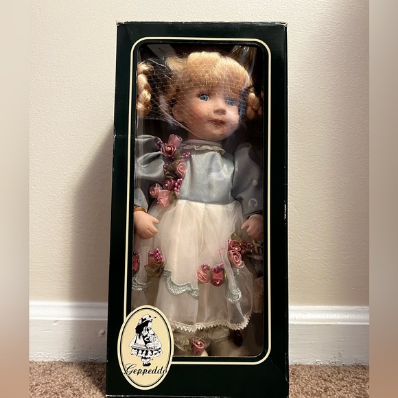 Geppeddo | Toys | Vintage Rare Geppeddo Porcelain Spring Time Girls ...